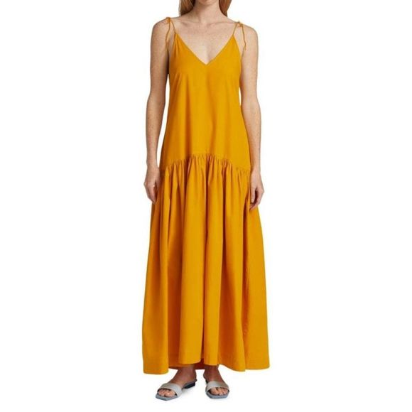 Swf | Dresses | Swf Dropwaist Tiered Maxi Dress | Poshmark